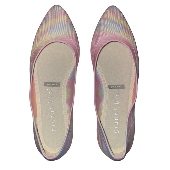 Gianni Bini | Shoes | Gianni Bini Pastel Tie Dye Ballet Flats Ladies Sz ...